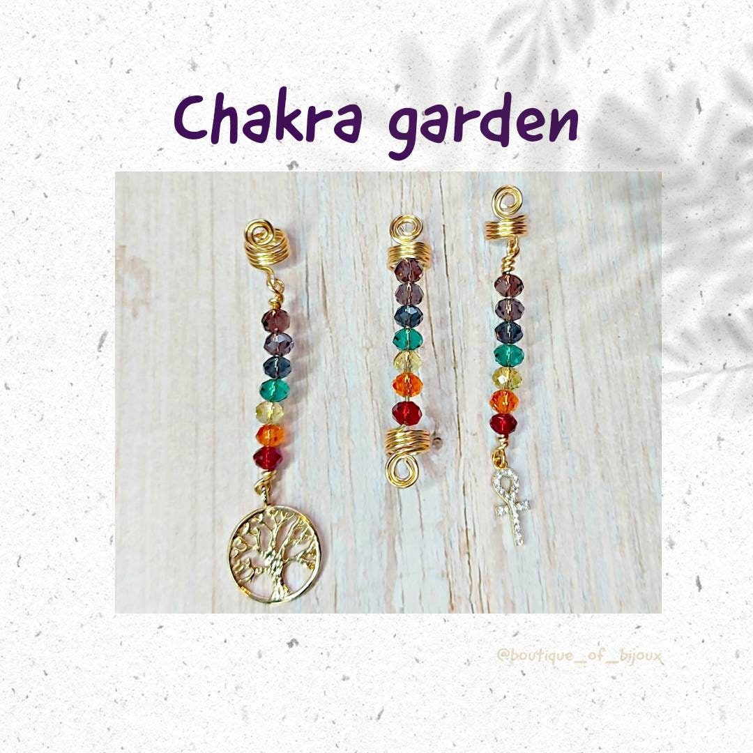Chakra Garden Locs & Braids Accessories - Etsy