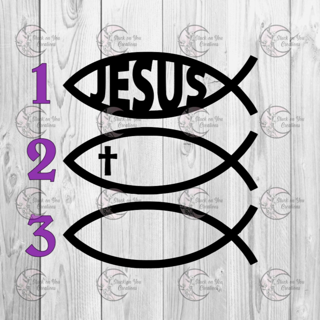 Jesus Bumper Sticker / Vinyl Car Decal - Etsy