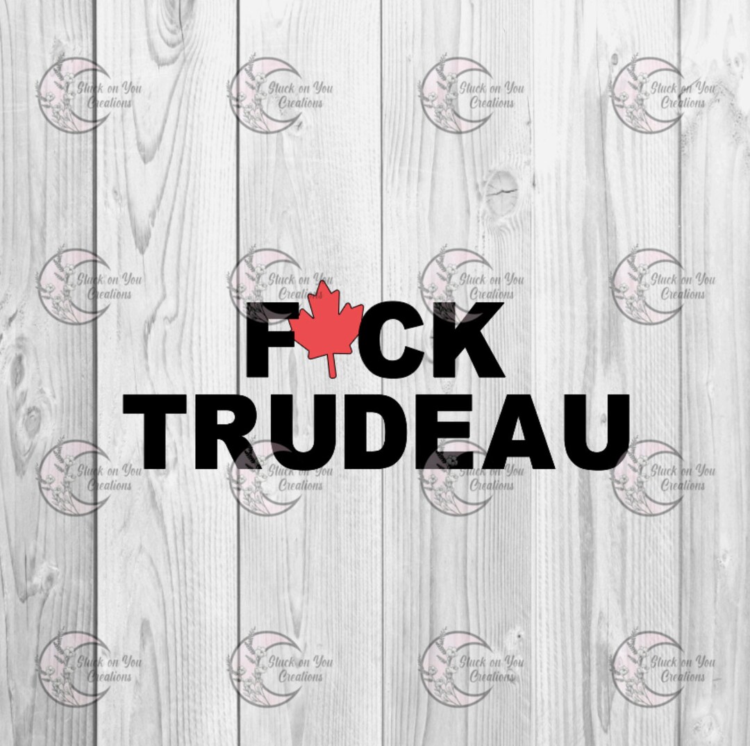 F Trudeau Bumper Sticker / Vinyl Car Decal - Etsy