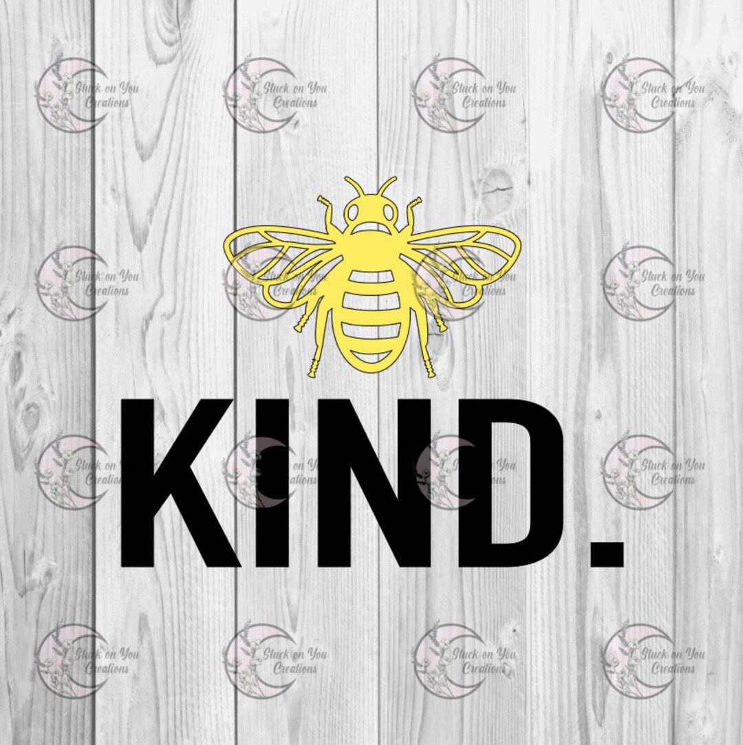 Bee Kind Bumper Sticker / Vinyl Car Decal - Etsy
