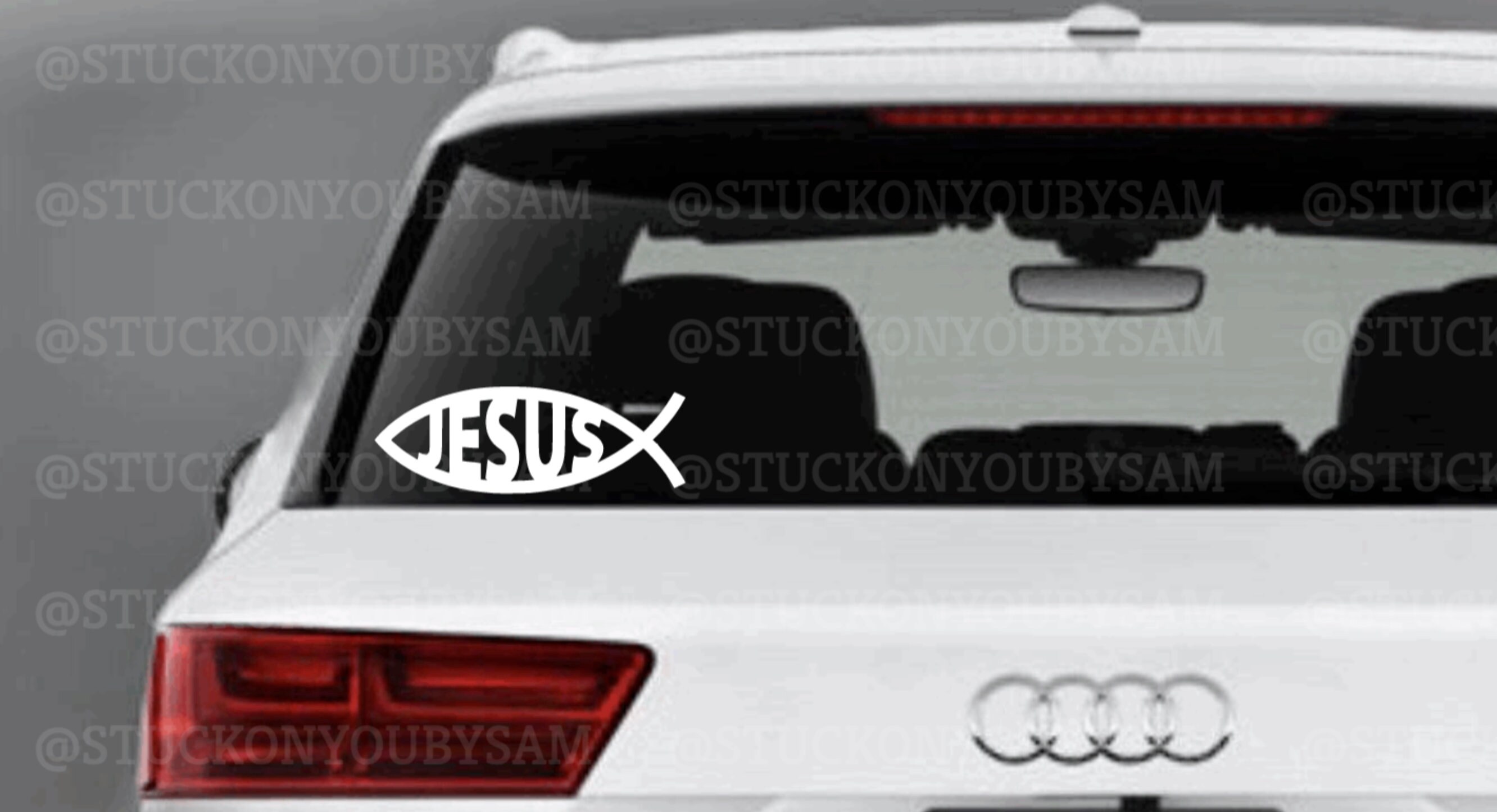 Jesus Bumper Sticker / Vinyl Car Decal - Etsy