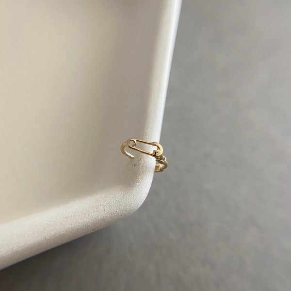 Safety Pin Piercing - Etsy