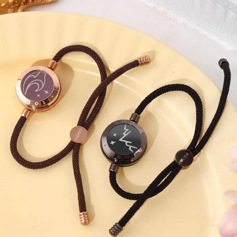Buy Vibrating Long Distance Couple Bracelets Online In India - Etsy India