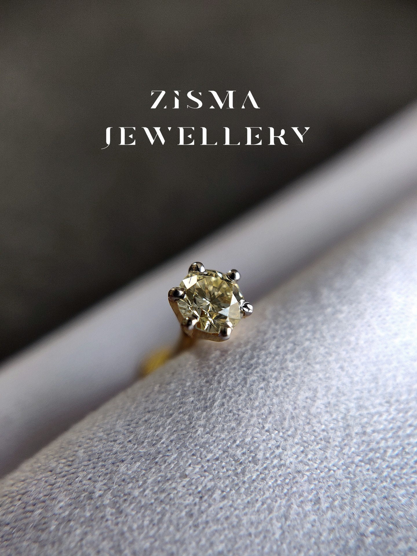 14K 18K Solid Gold Genuine Diamond Snowflake Cartilage Flower | Etsy