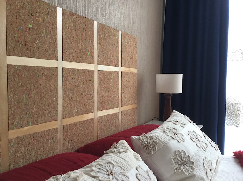 Unique Handmade Confetti Cork Queen Size Headboard Bedhead - Etsy