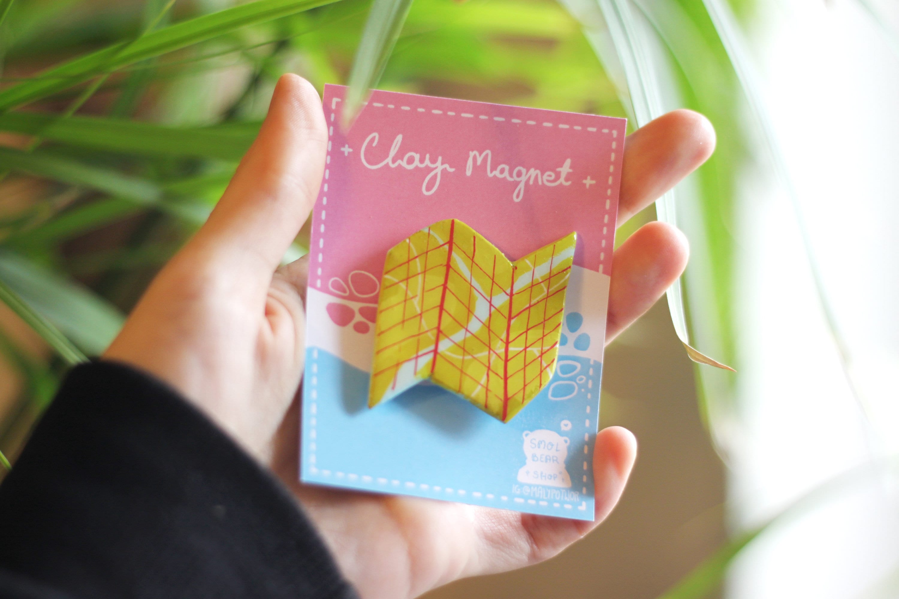 Cute Handmade Clay Magnet / Magnes - Etsy