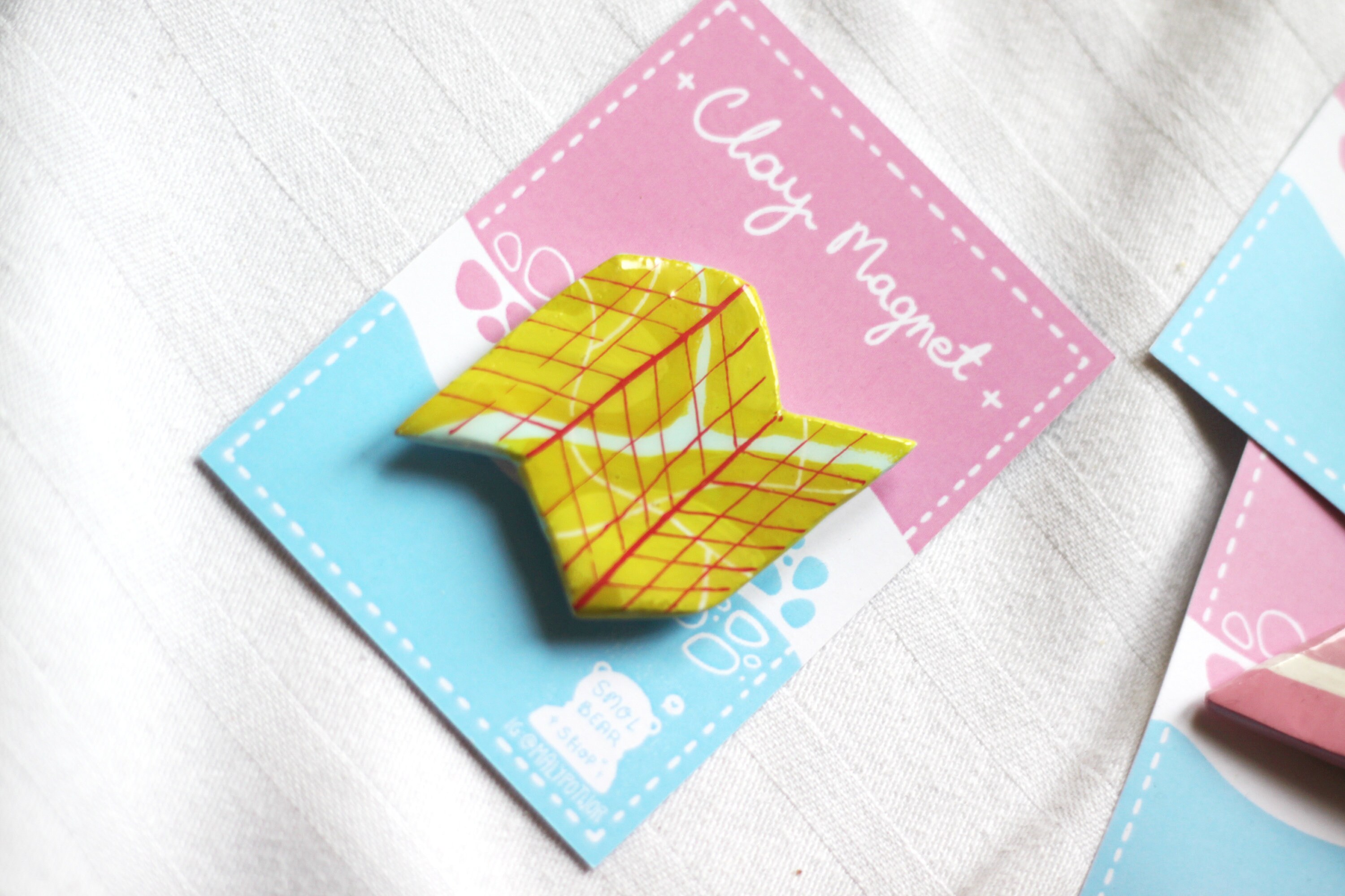 Cute Handmade Clay Magnet / Magnes - Etsy
