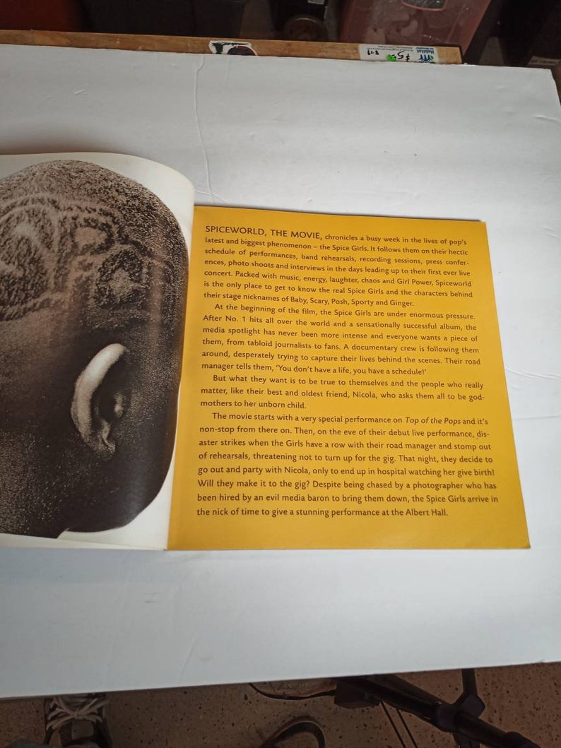 The Spice Girls Spice World Book First Edition 1st 1997 - Etsy