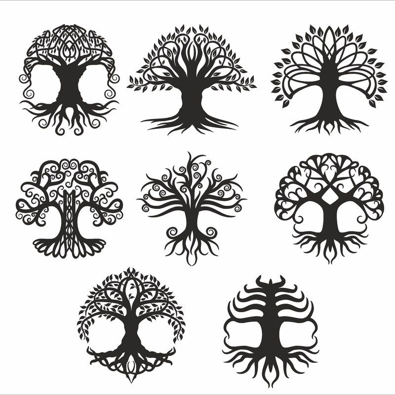 Tree of Life Vector - Etsy