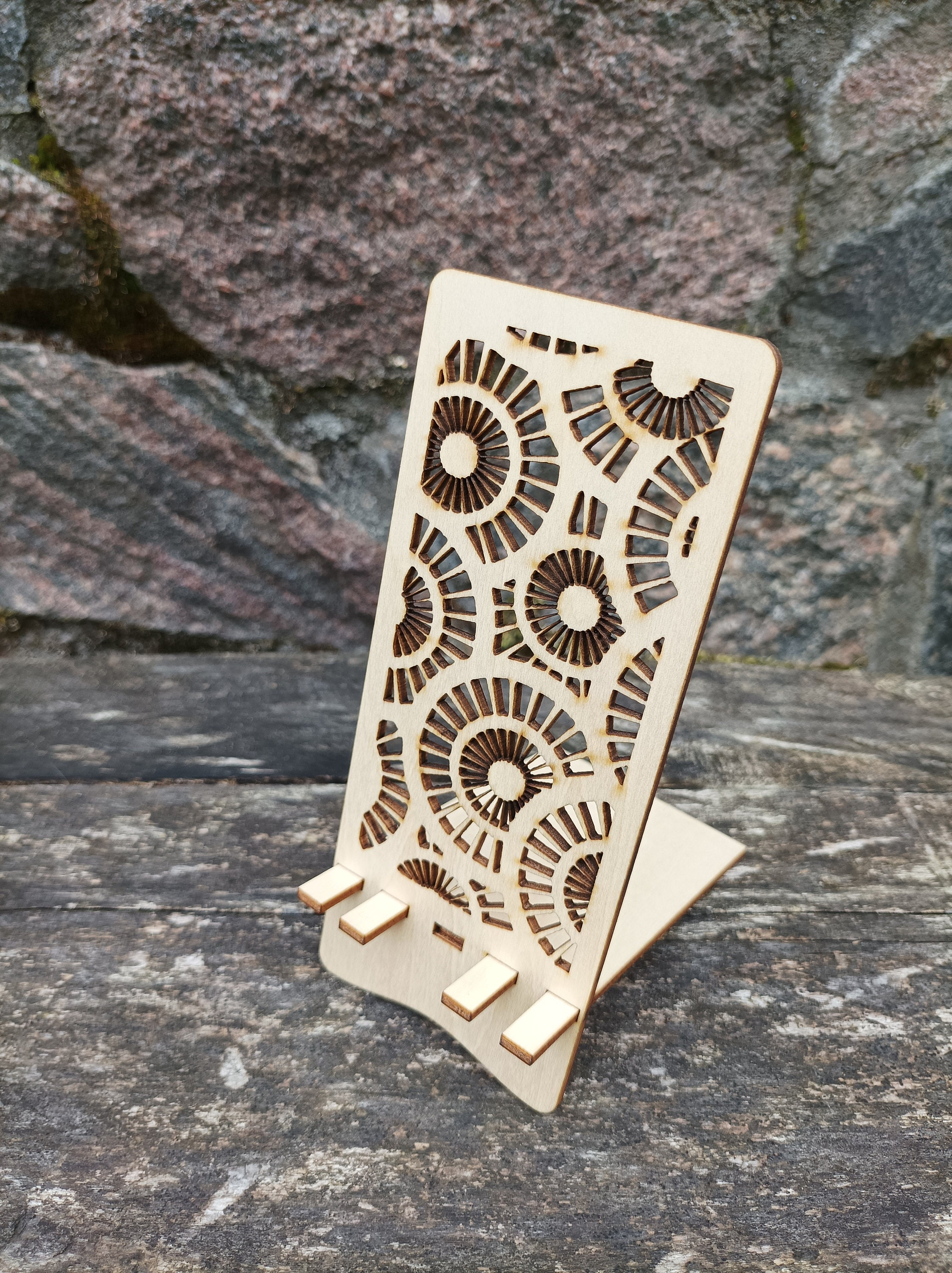 Phone Stand. Mobile Holder. Drawing for 3 Mm Material | Etsy