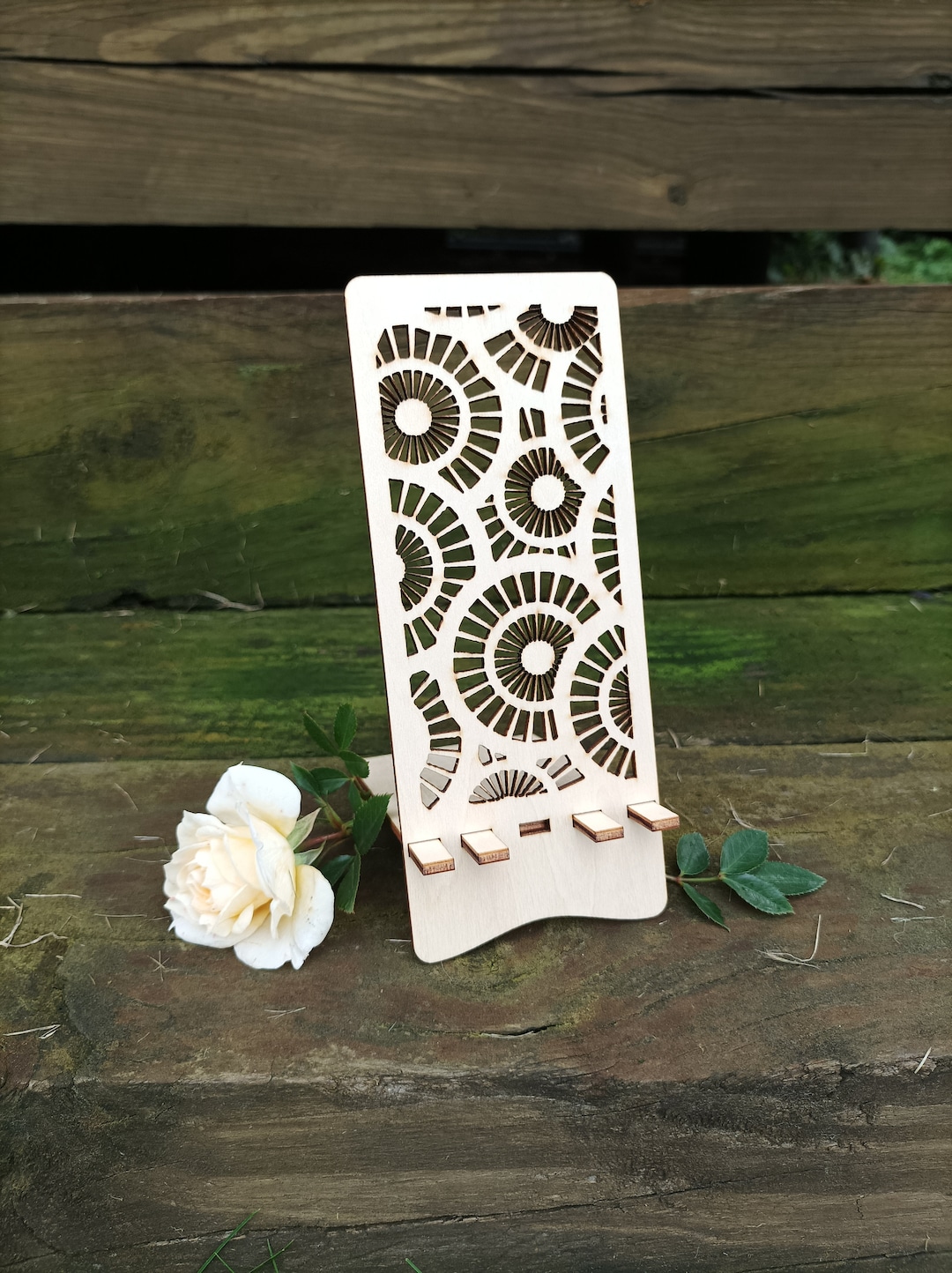 Phone Stand. Mobile Holder. Design 1. Drawing for 3 Mm Material - Etsy