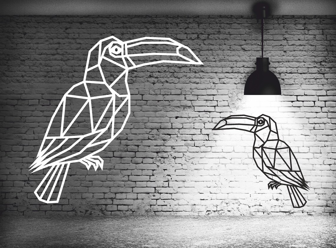 Polygon Wall Art P4. Geometric. Vector Cdr Eps Dxf Svg Pdf - Etsy