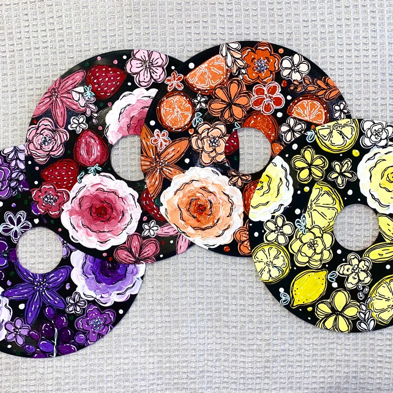 Painted Records Vinyl - Etsy