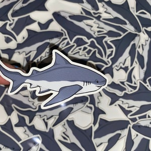 Great White Shark Sticker - Etsy