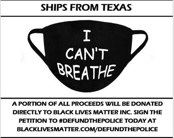 George Floyd Mask - Etsy