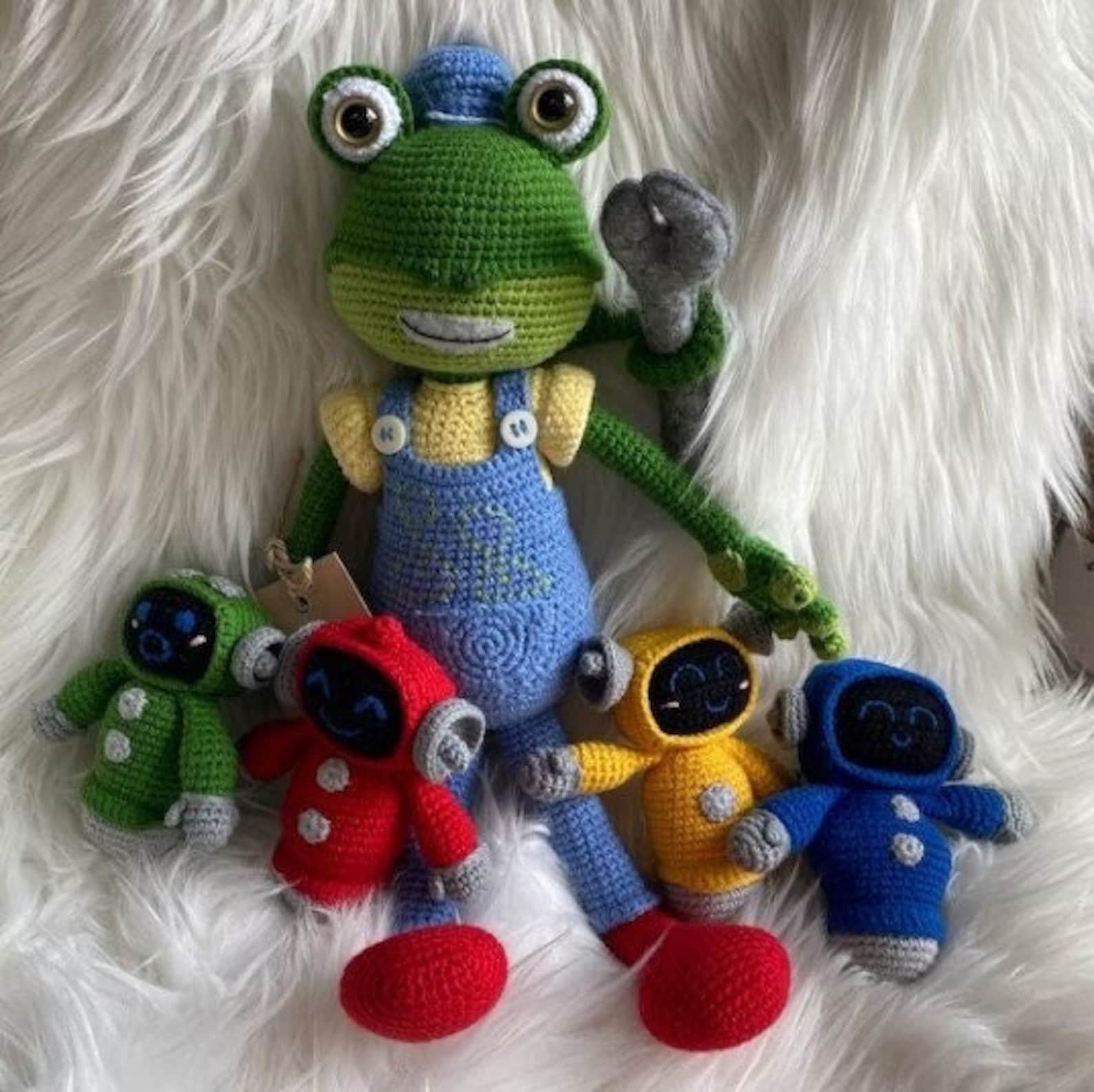 Gecko's Mechanicals, Gecko's Garage Inspired Fan-made Crochet Dolls ...