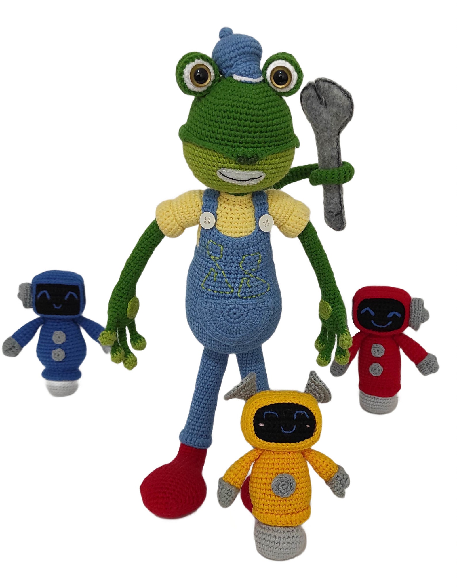 Gecko's Mechanicals, Gecko's Garage Inspired Fan-made Crochet Dolls ...