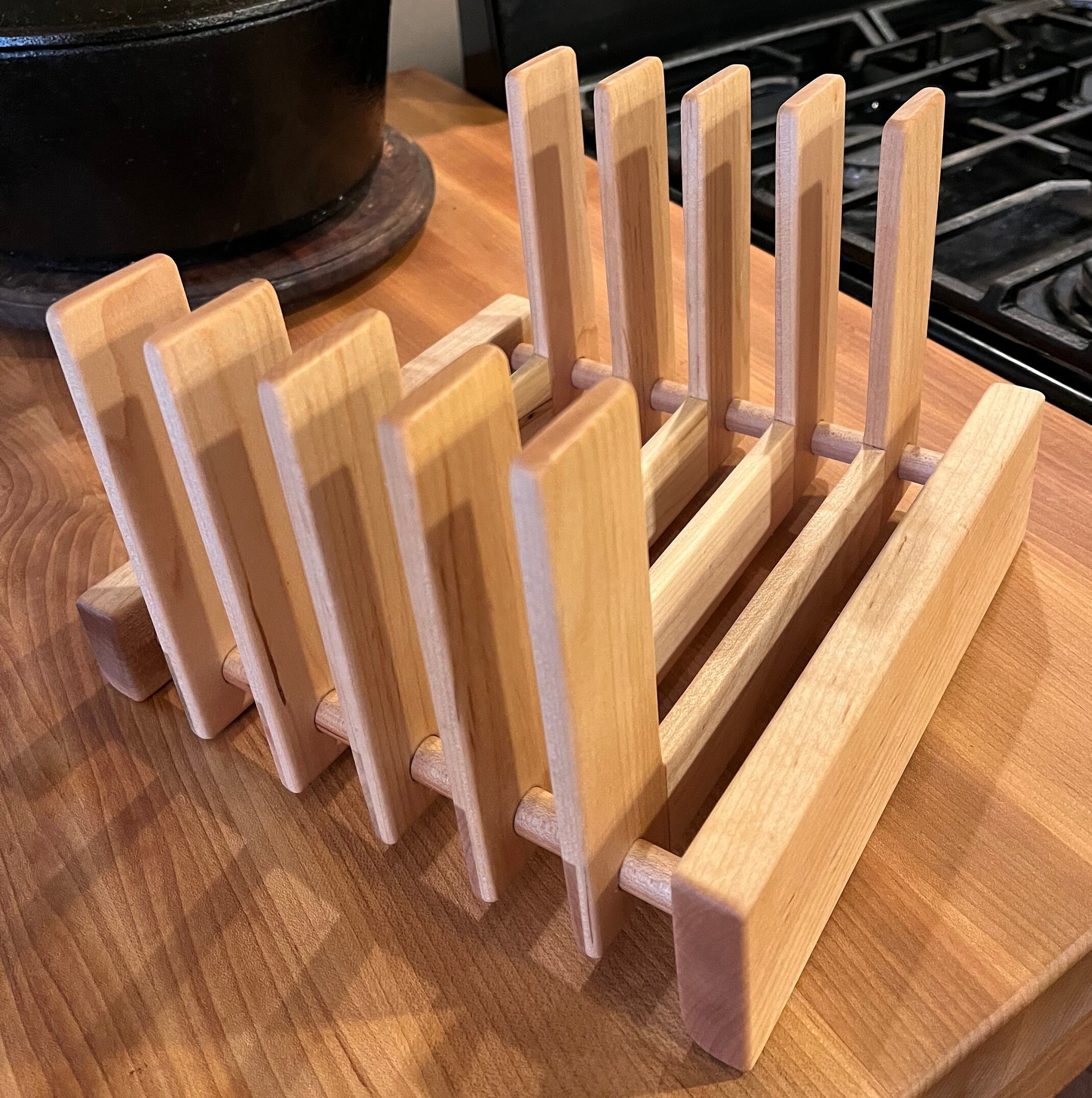 Adjustable Cutting Board Stand Holds up to 5 Boards - Etsy