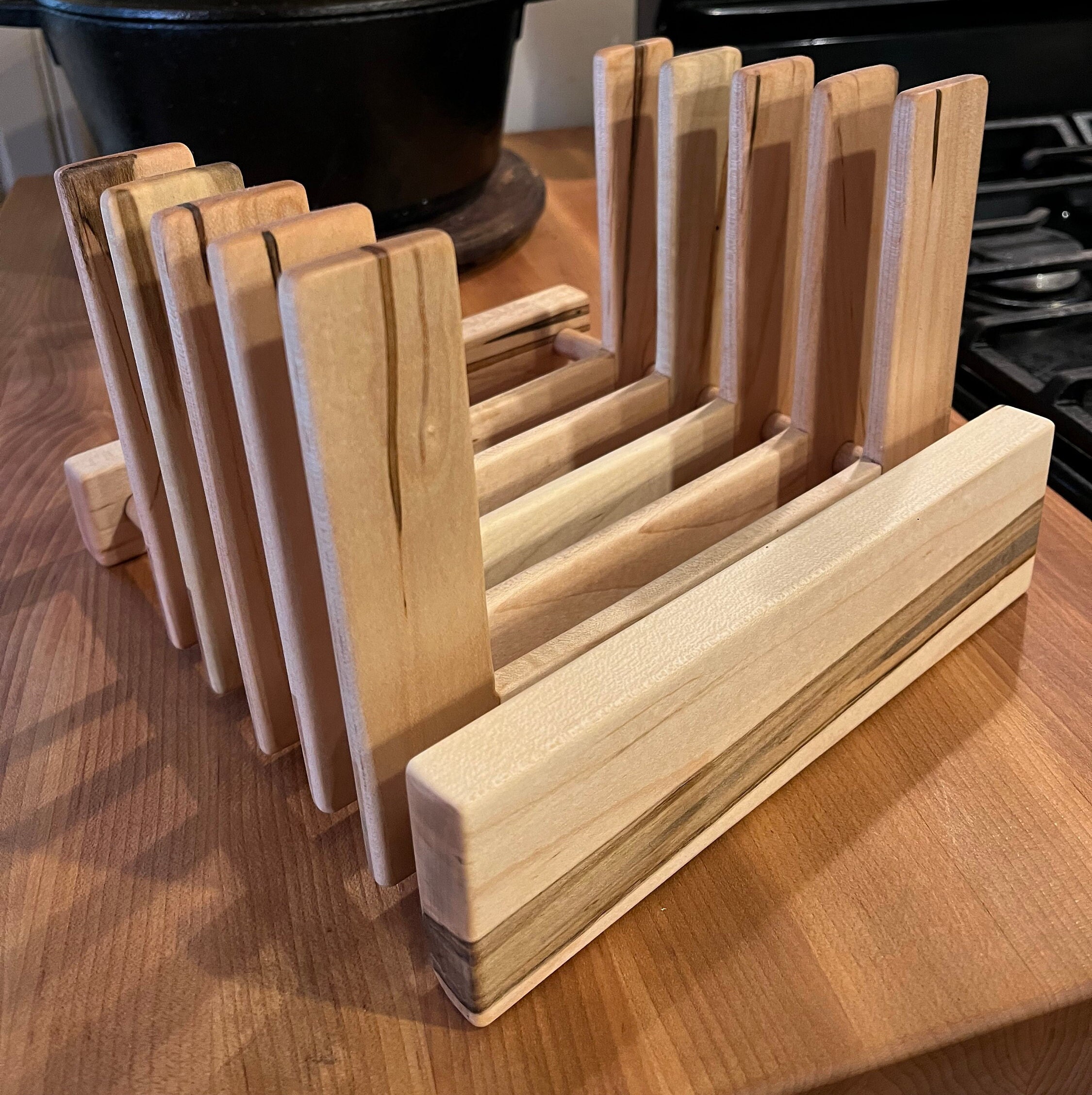 Adjustable Cutting Board Stand - Holds up to 5 Boards - Etsy