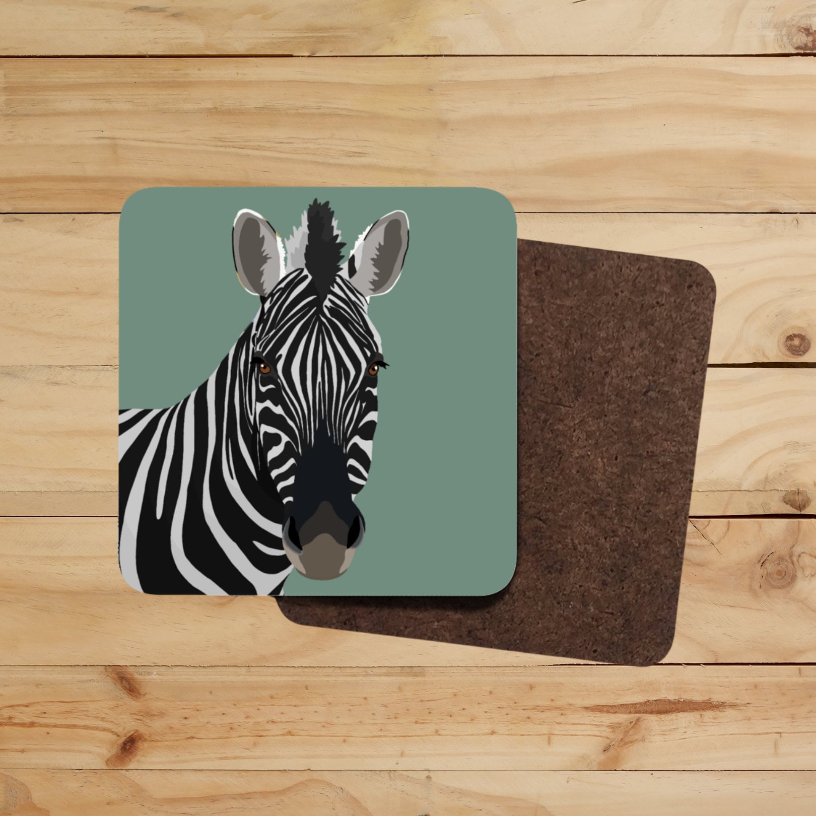 Zebra Coaster Coaster Afrianc Animal Coaster Safari | Etsy