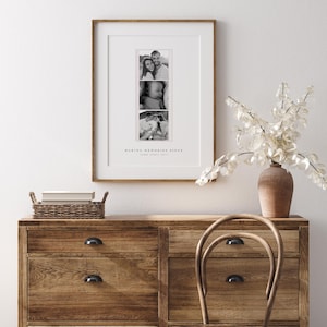 Personalised Photo Memory Print | Wedding | Engagement | Valentines Day ...