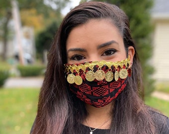 Palestinian Mask - Etsy