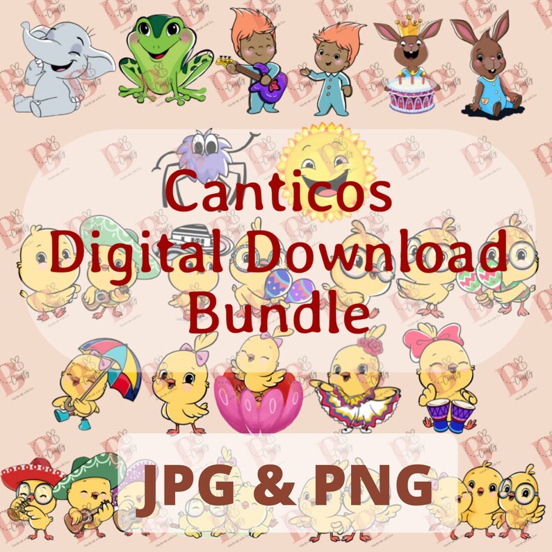 Canticos Bundle DIGITAL ONLY - Etsy
