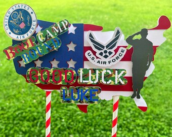 Boot Camp Cake Topper - Etsy