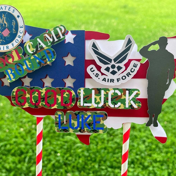 Boot Camp Cake Topper - Etsy