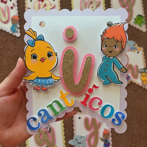 Fiesta Canticos Birthday Banner Fiesta Canticos Theme Party - Etsy