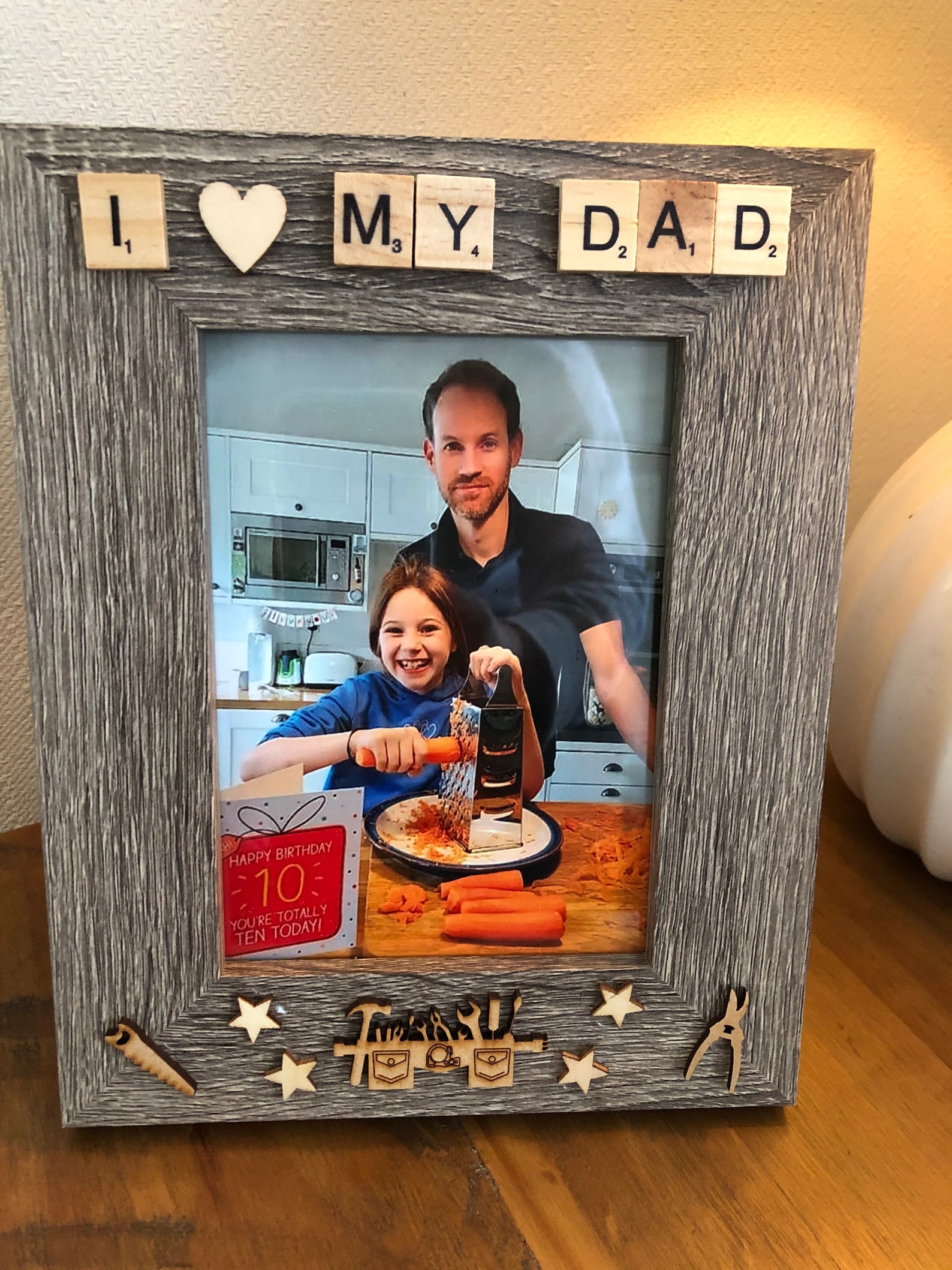 Cadre photo personnalisé complet ou en kit pour vous faire | Etsy