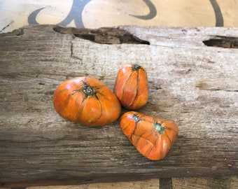Pumpkin Painted Rocks - Etsy