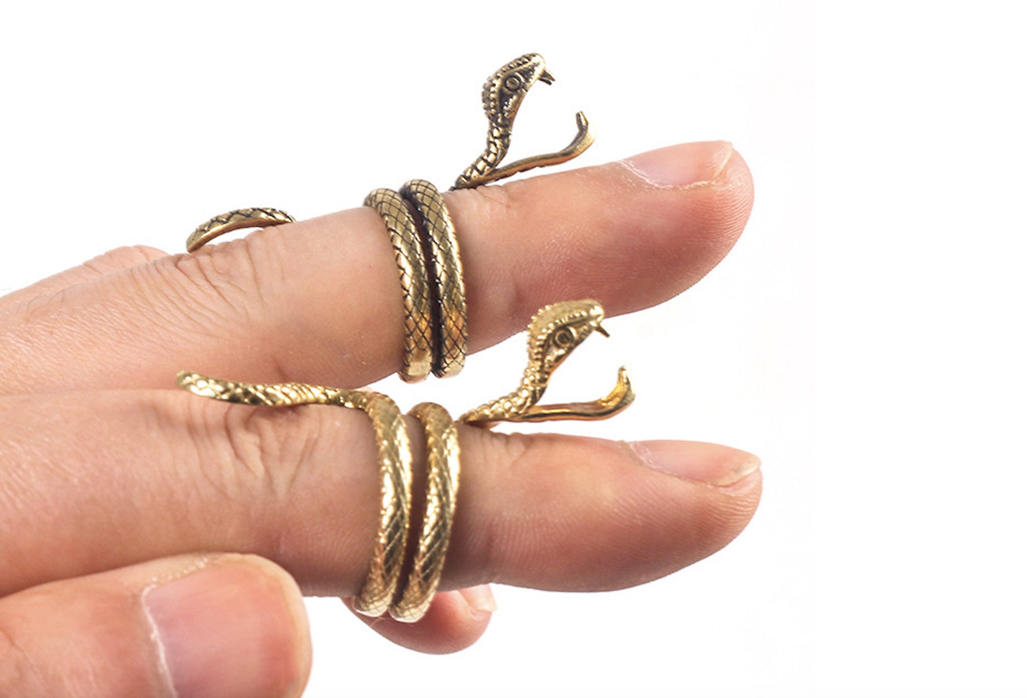 Creative Metal Finger Clip Cigarettes Holder Ring Rack Vintage | Etsy