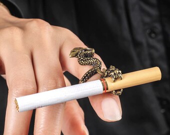 Cigarette Women's Ring - Etsy