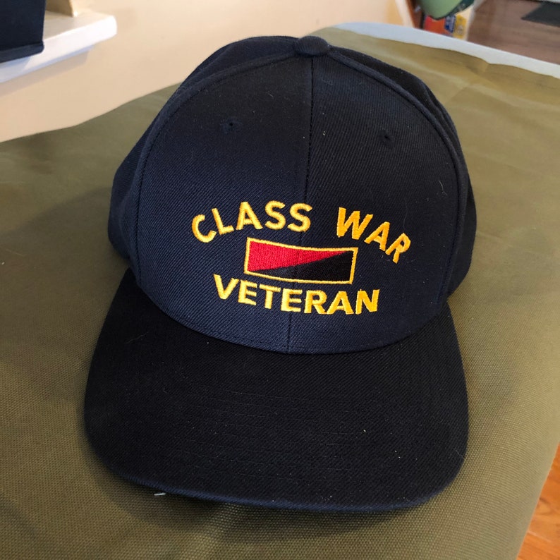 Class War Veteran Snapback Hat - Etsy