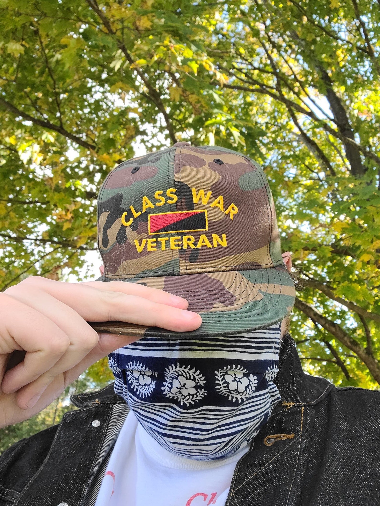 Class War Veteran Snapback Hat - Etsy