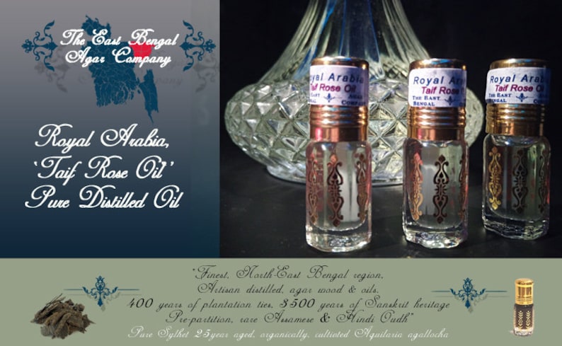 Taif Rose Oil/wardh Taifi, Royal Arabia - Pure Distilled Rose Oil From ...