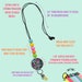 Groovy Sparkly Lanyard - Personalized Lanyard for Badge - 80's Lanyard ...