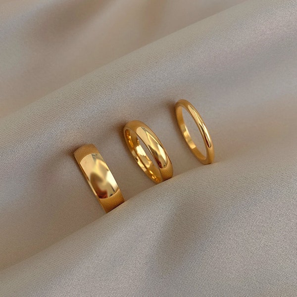 Simple Gold Band - Etsy