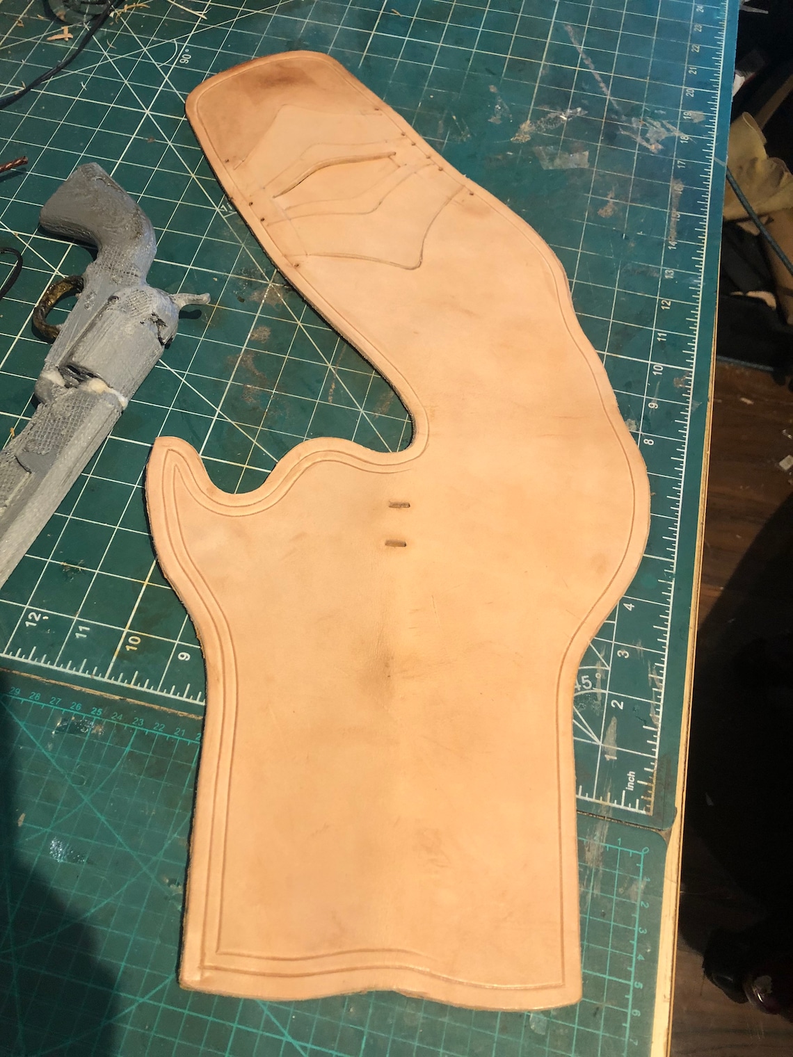 Western 7 1/2 Revolver Holster Pattern in Pdf Format - Etsy UK