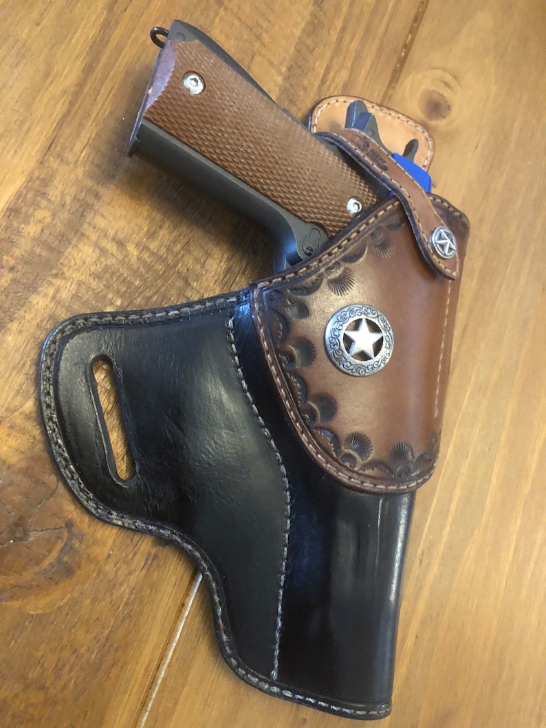 Colt 1911 Saddle Holster Pattern in Pdf Format - Etsy