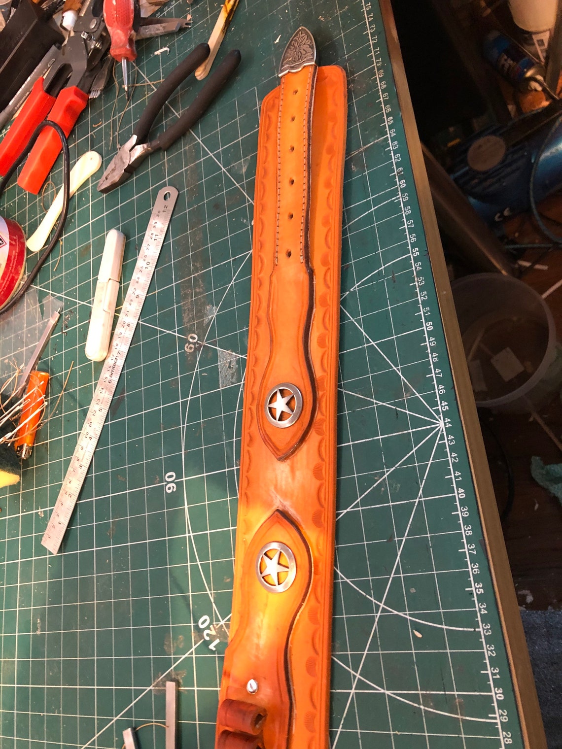 Western Belt / Rig Shape 2 Pattern Digital in Pdf Format - Etsy