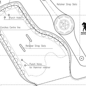 Fast Draw Western Holster Pattern ( Digital File in Pdf Format ) - Etsy
