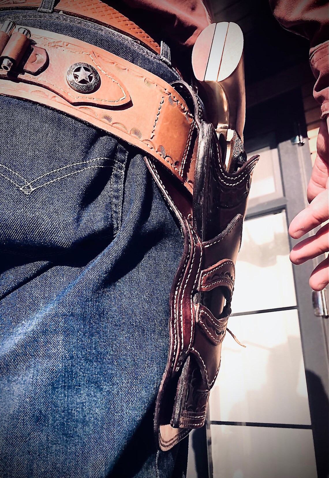 Western 7 1/2 Revolver Holster Pattern in Pdf Format - Etsy UK