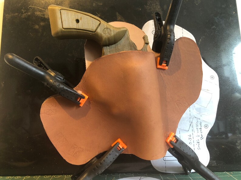 Colt Python .357 Saddle Holster Pattern-pancake ( Digital in Pdf Format ...