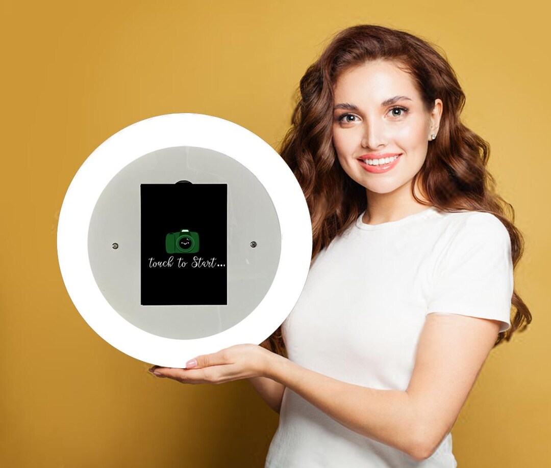 Roaming Photo Booth Shell. Ring Light iPad Photo Booth Shell / (ipad ...