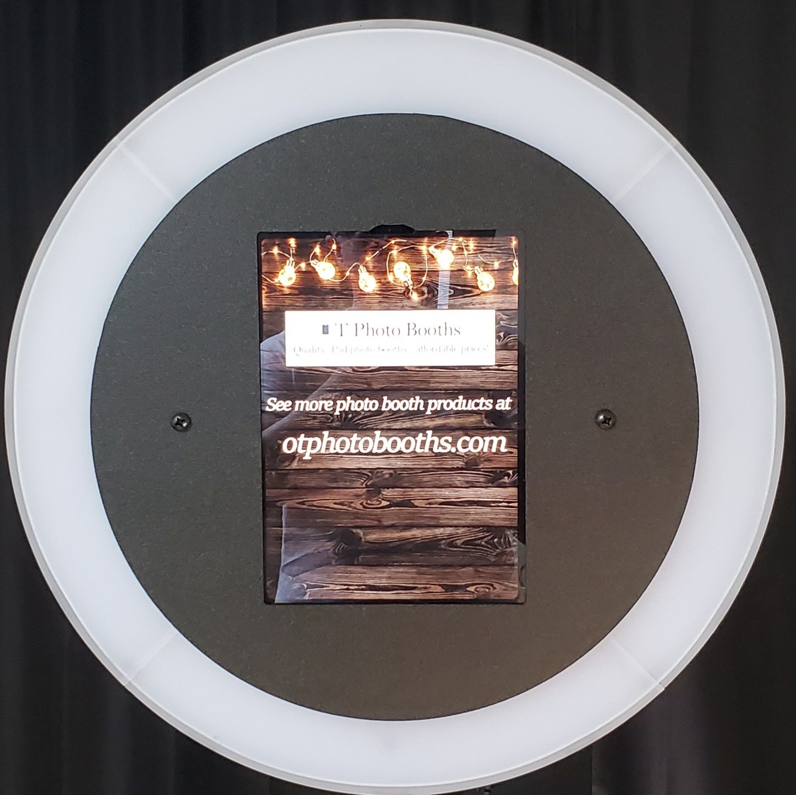 Roaming Photo Booth Shell. Ring Light Ipad Photo Booth Shell. - Etsy