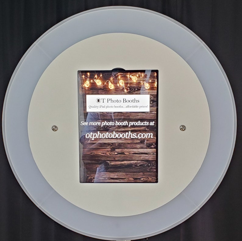 Roaming Photo Booth Shell. Ring Light Ipad Photo Booth Shell. - Etsy