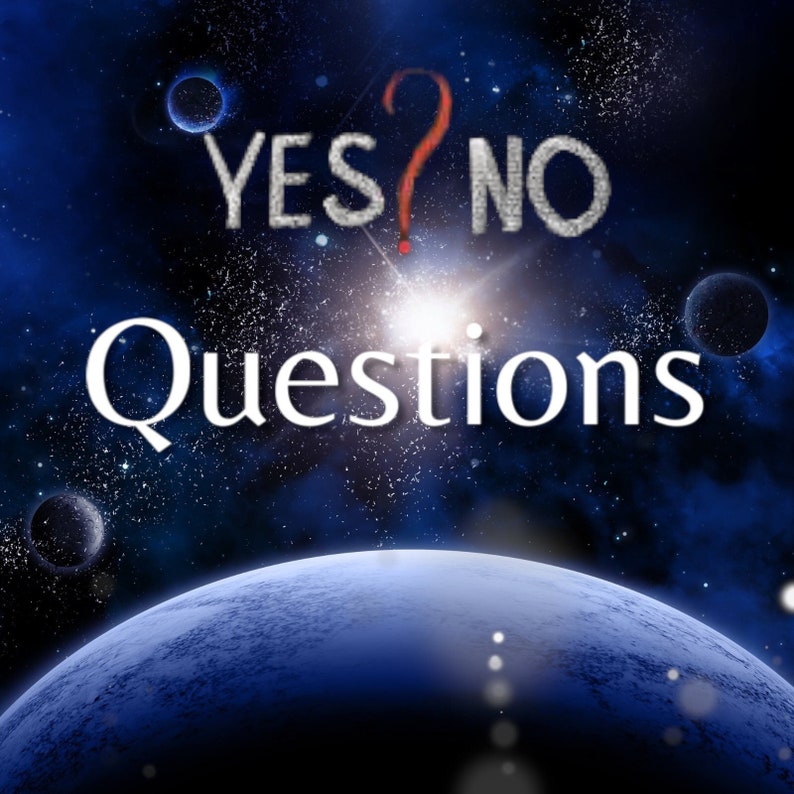 ONE Yes or No Quick Questions - 1 Day Delivery - Etsy