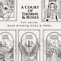 ACOTAR, Book Rebind, Rebinding, Book Cover - Digital Download - Cover ...